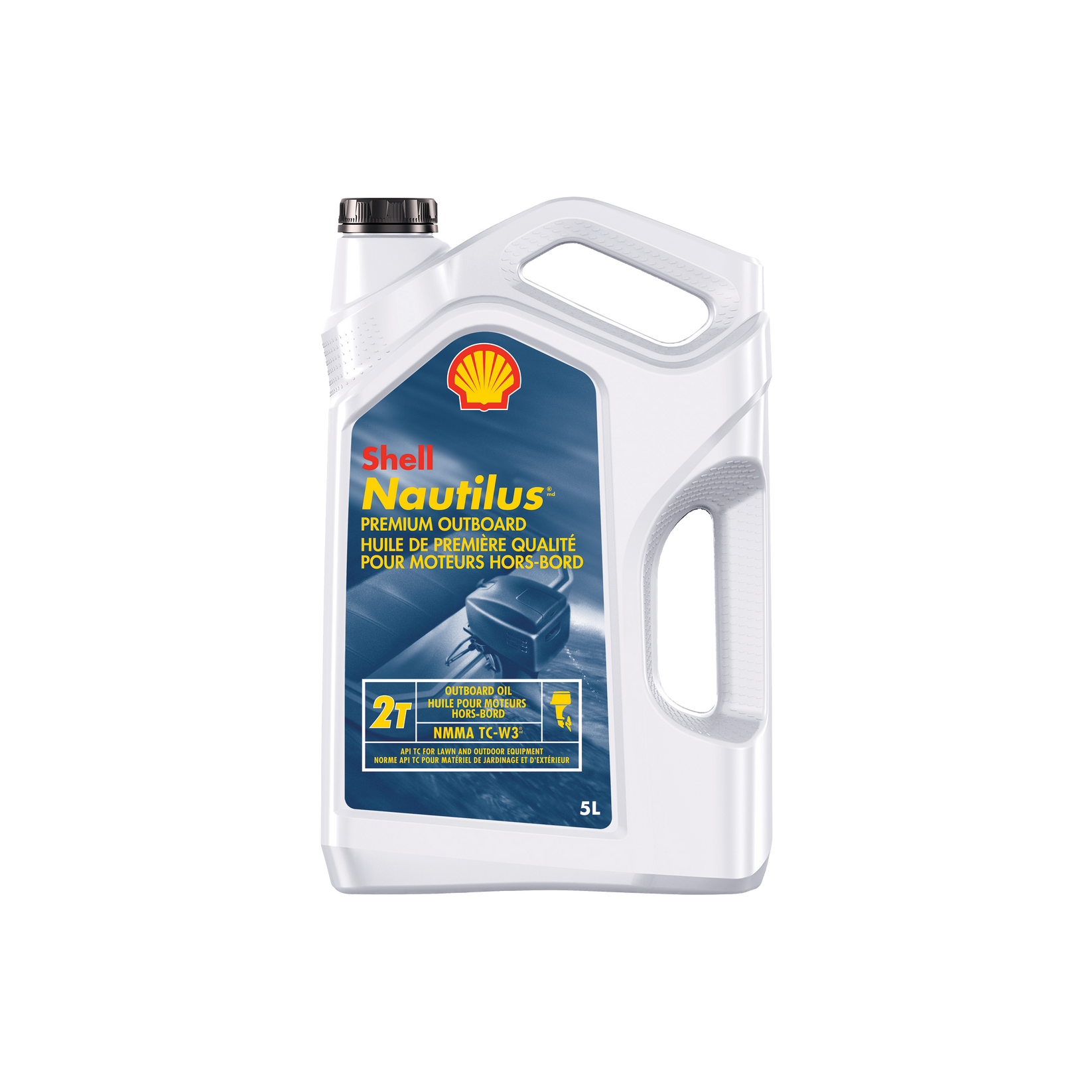 Shell Nautilus Premium Outboard - 5L Bottle – Atlas Oil and Chemical