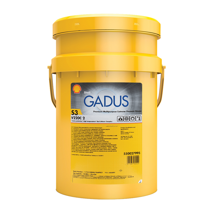 Shell Gadus S3 V220C 2 - 18KG Pail – Atlas Oil and Chemical