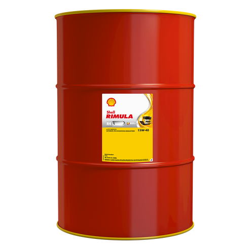 Shell Rimula R4 L 15W40 CK4 - 209L Drum – Atlas Oil and Chemical