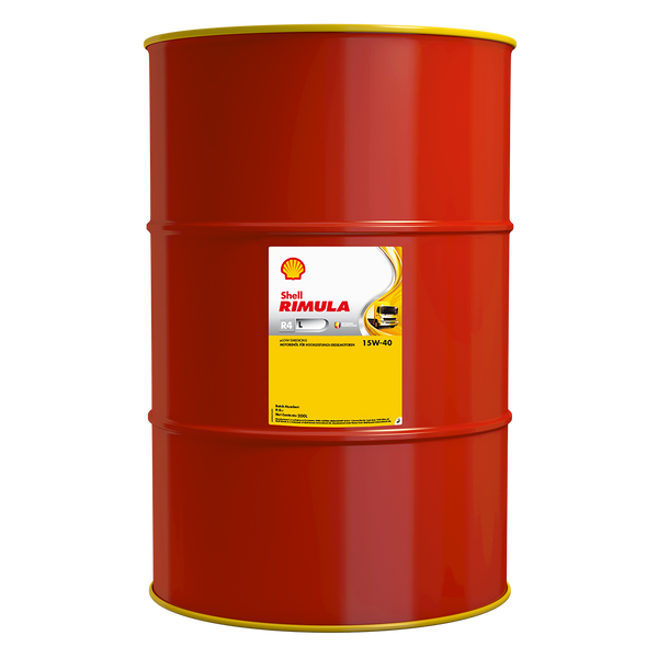 Shell Rimula R4 L 15W40 CK4 - 209L Drum – Atlas Oil and Chemical