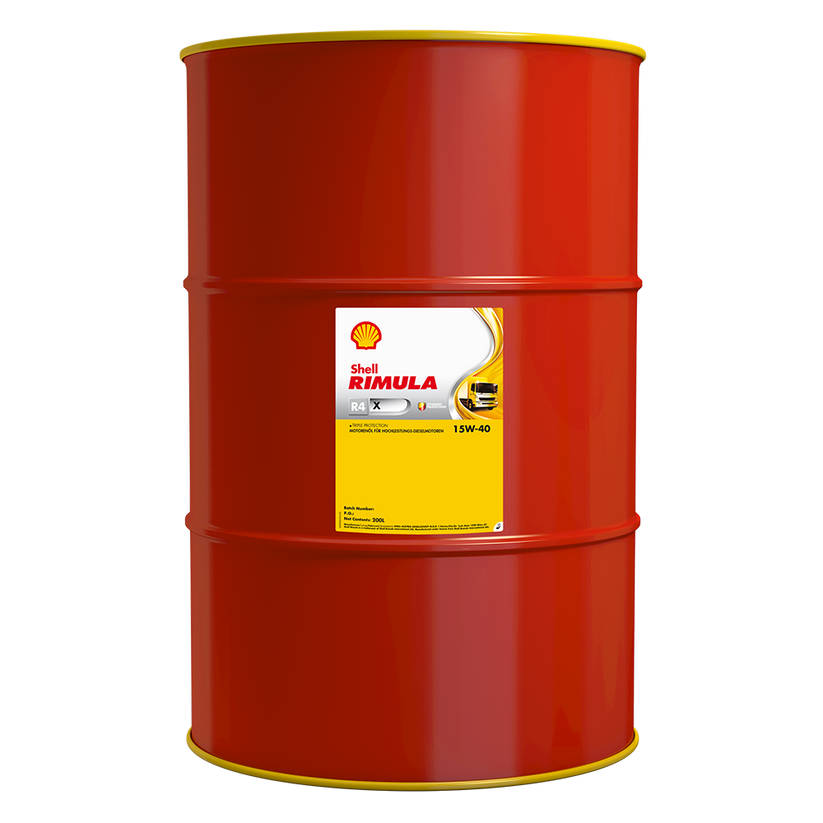Shell Rimula R4 X 15W40 CI-4 - 209L Drum – Atlas Oil and Chemical