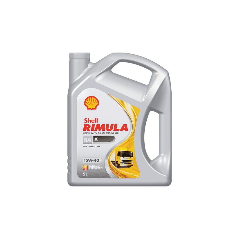 Shell Rimula R4 X 15W40 CI-4 - 5L Bottle – Atlas Oil and Chemical