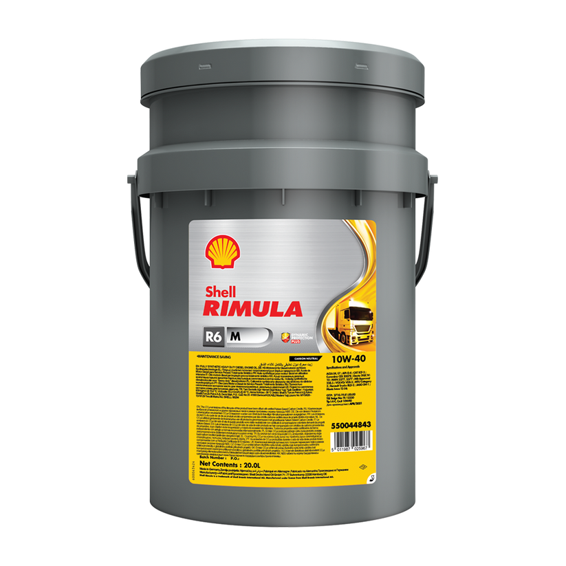 Shell Rimula R6 M 10W40 - 20L Pail – Atlas Oil and Chemical