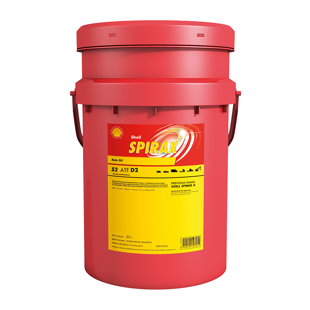 Shell Spirax S2 ATF D2 - 20L Pail – Atlas Oil and Chemical