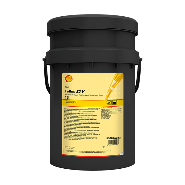 Shell Tellus S2 V 15 - 20L Pail – Atlas Oil and Chemical
