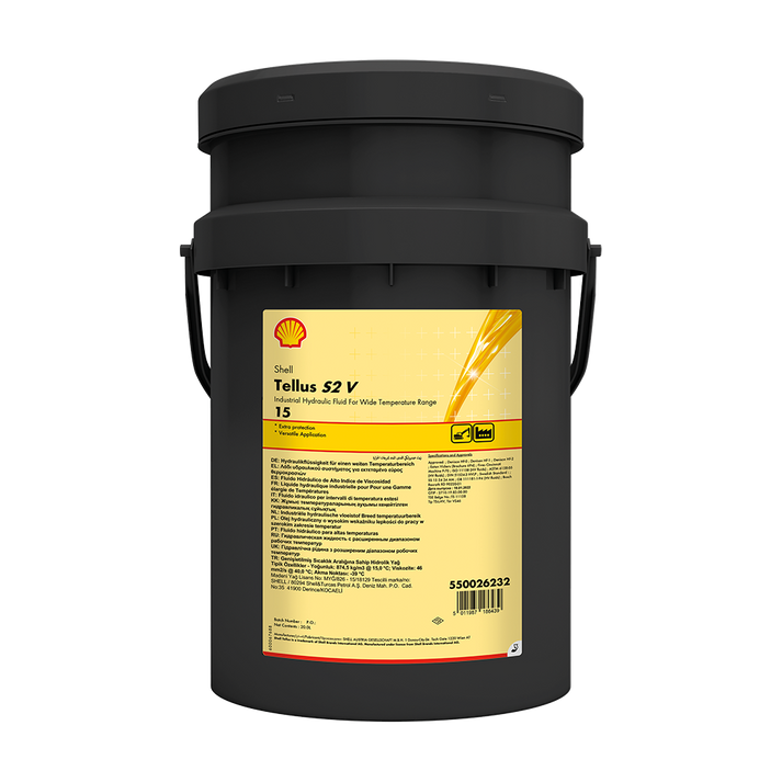 Shell Tellus S2 V 15 - 20L Pail – Atlas Oil and Chemical